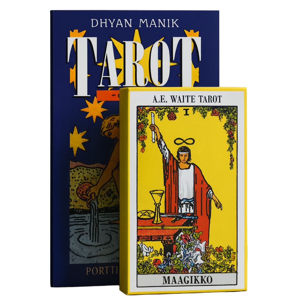 Tarot-kortit ja ohjekirja – Gamelot.fi